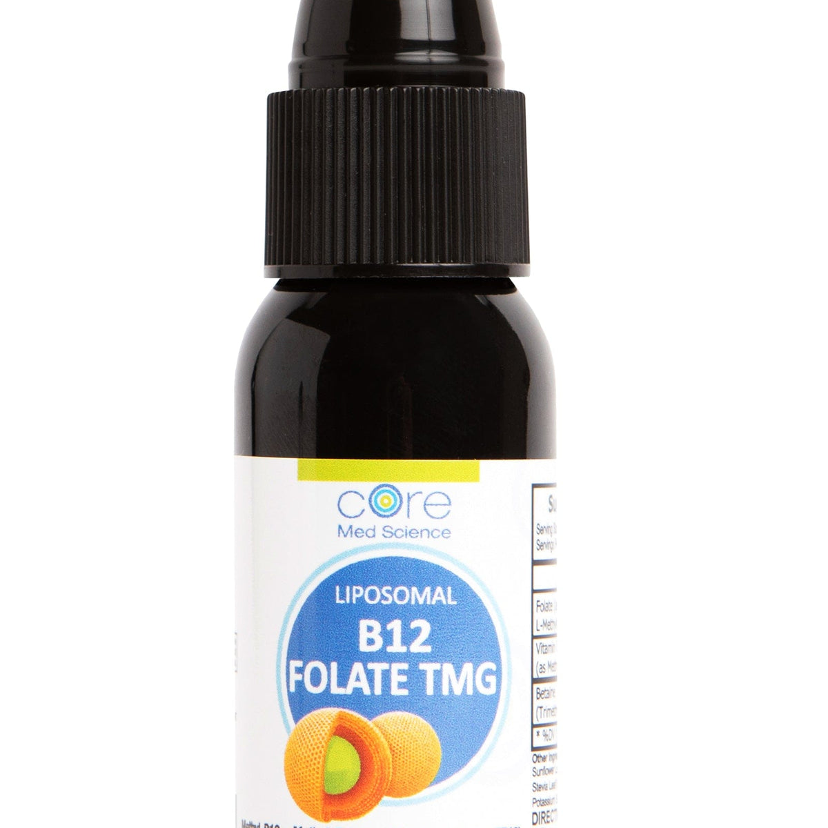 Liposomal Methyl B-12 + Folate + TMG Spray — Core Med Science